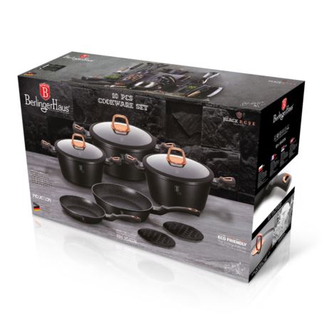 Zestaw garnków 10 el. Black Rose Berlinger Haus
